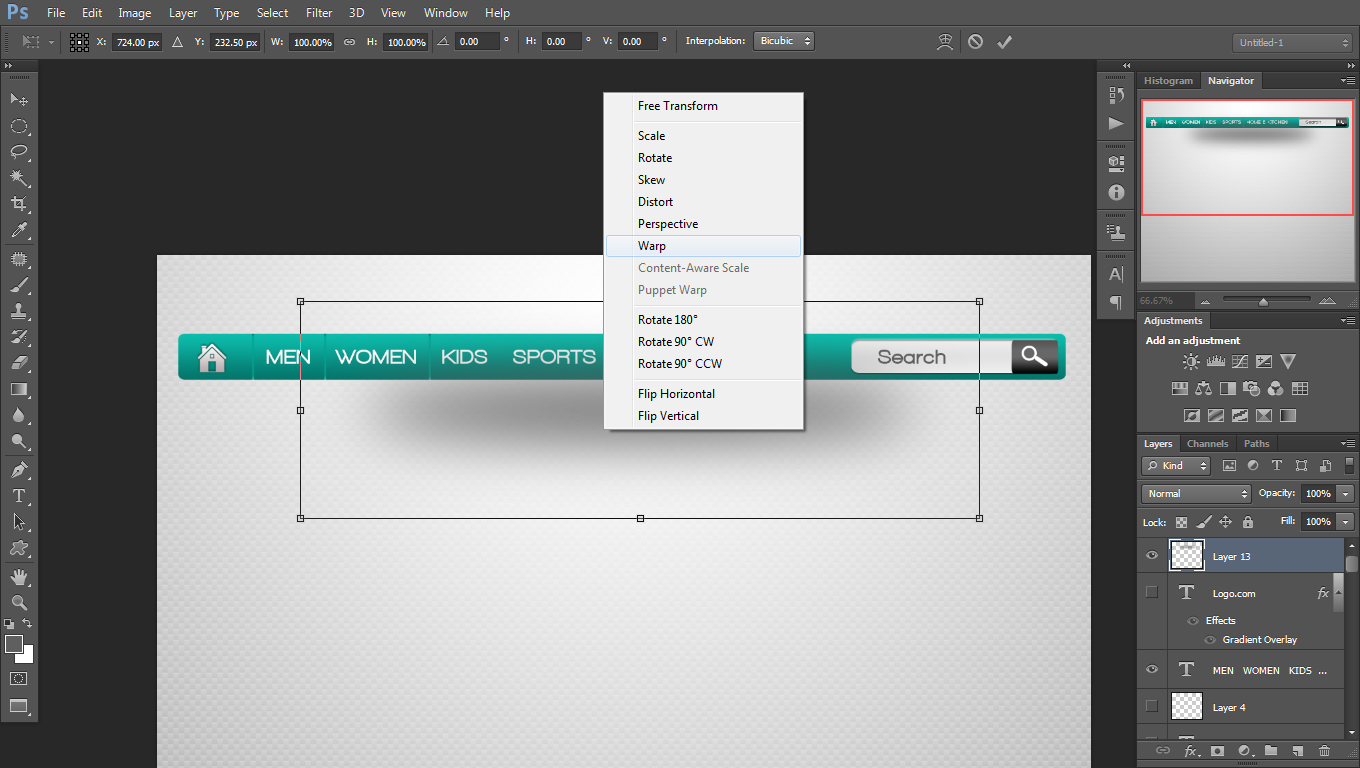 How to Design Unforgettable Header for ecommerce Website using ...