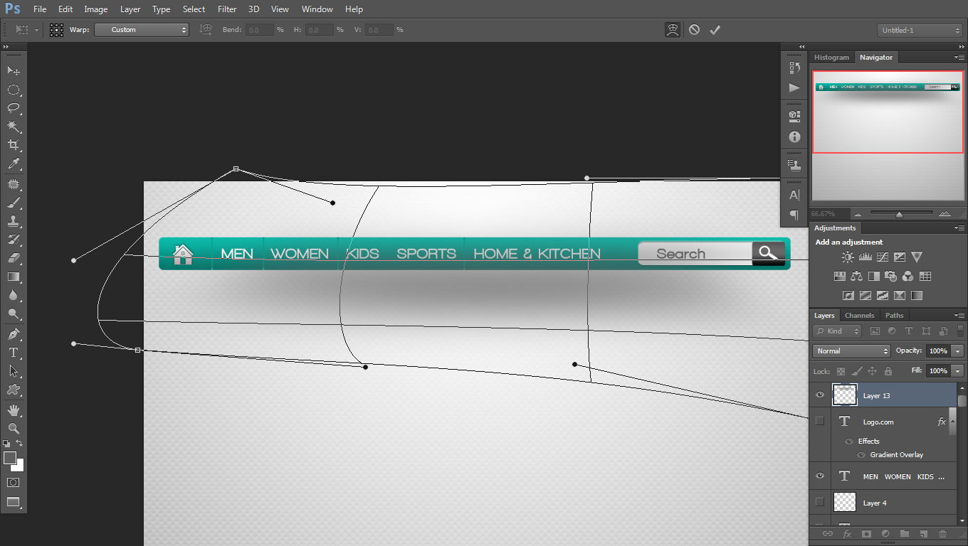 How to Design Unforgettable Header for ecommerce Website using ...