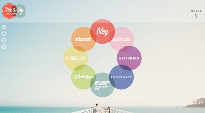 50 Inspiring Websites Using Geometric Shapes – Skyje